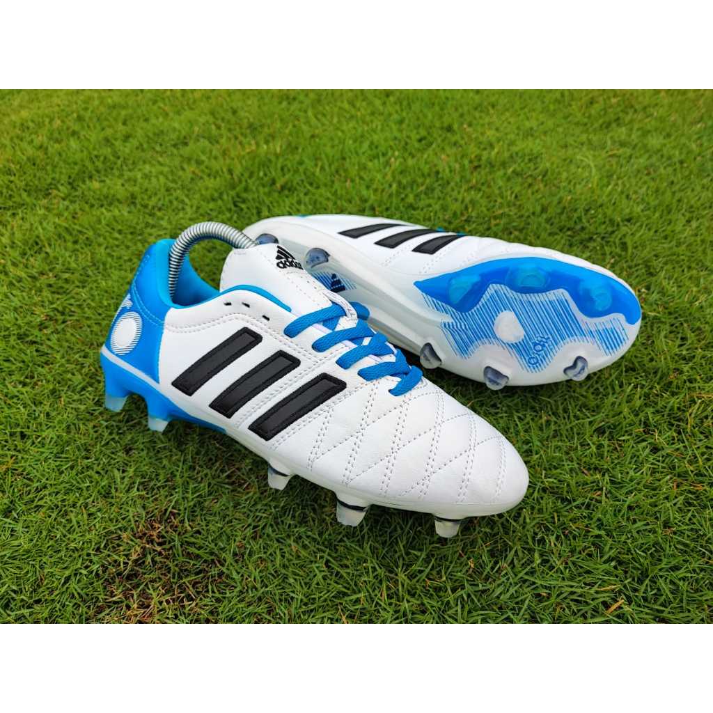 Jual Sepatu Bola Adidas Adipure 11PRO II FG - White Solar Blue Black ...