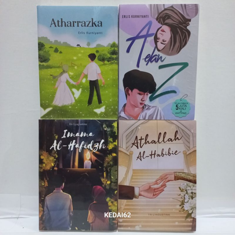 Jual Paket isi 4 Novel : Atharrazka + Imama Al-Hafidzh + A dan Z ...