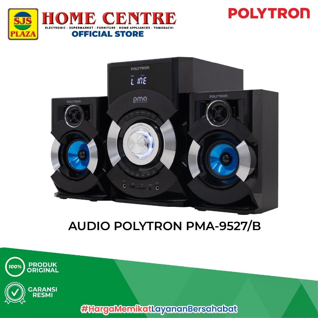 Jual POLYTRON Multimedia Speaker PMA 9527 /BA | Shopee Indonesia
