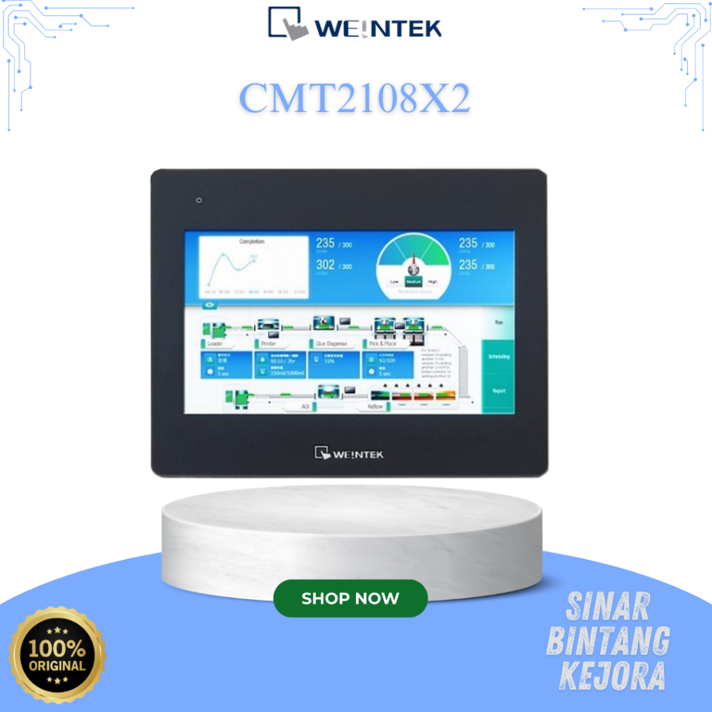 Jual HMI WEINTEK CMT2108X2 10,1" | Shopee Indonesia
