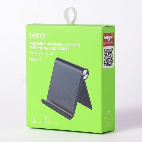 Jual Robot RT-US07 Foldable Stand Desk Phone Tablet Holder | Shopee ...