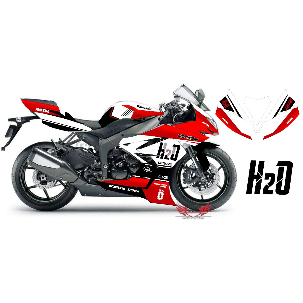 Jual DECAL FULLBODY KAWASAKI ZX-6R | Shopee Indonesia