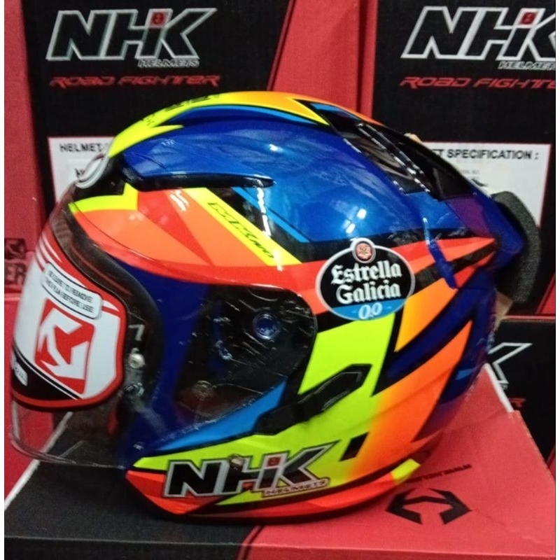 Jual HELM NHK R1 DOUBLE VISOR CORAK LIMITED EDITION ORIGINAL | Shopee ...