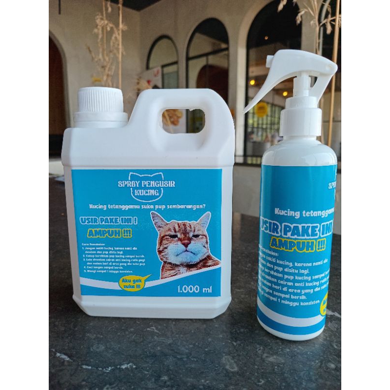 Jual Spray Anti Kucing Cairan Pengusir Kucing Cat Repellent | Shopee ...