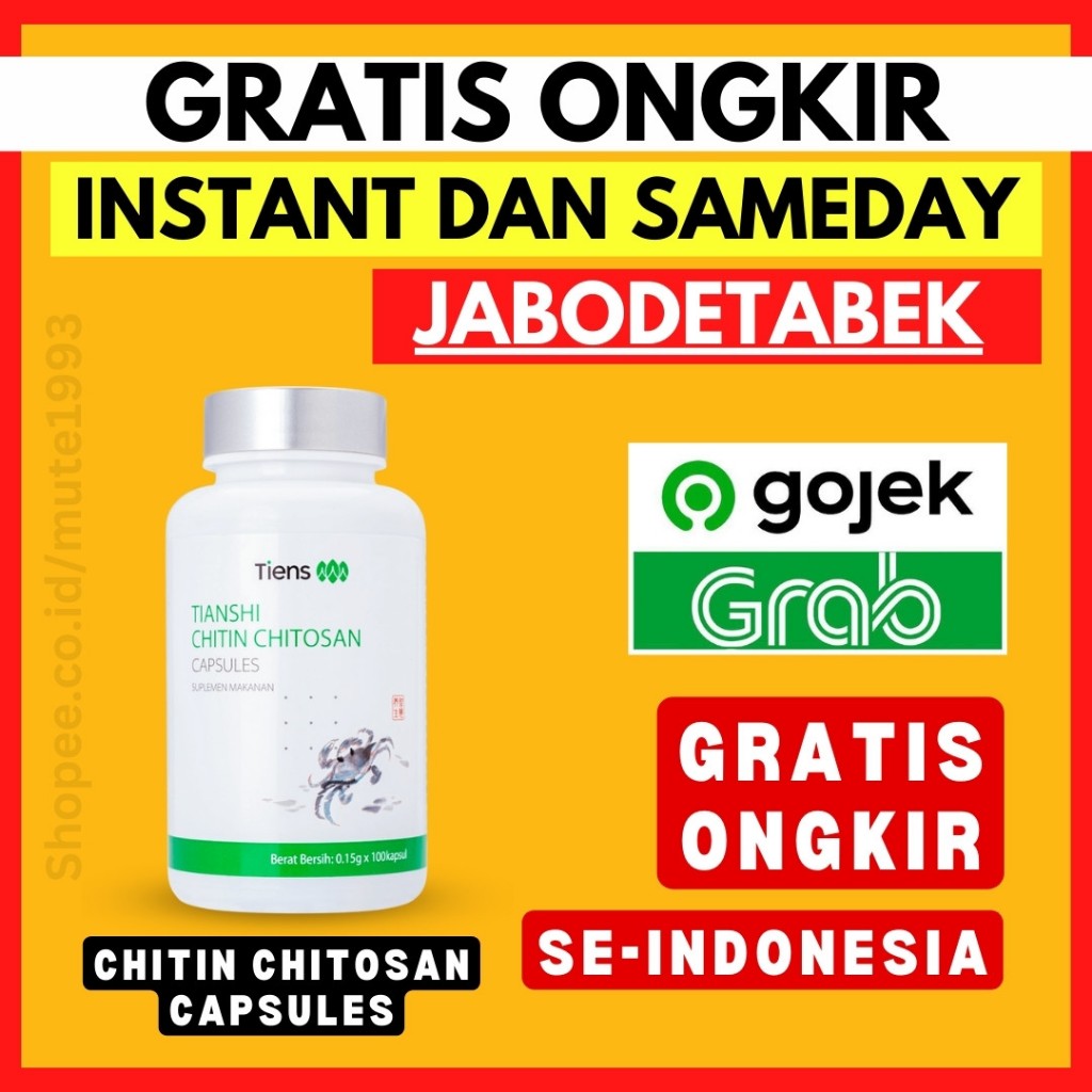Jual Tiens Jakarta Barat : Chitin Chitosan Tiens Original Isi 100 ...