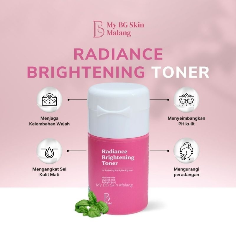 Jual NEW!! BG Radiance Brightening Toner 60mL | Shopee Indonesia
