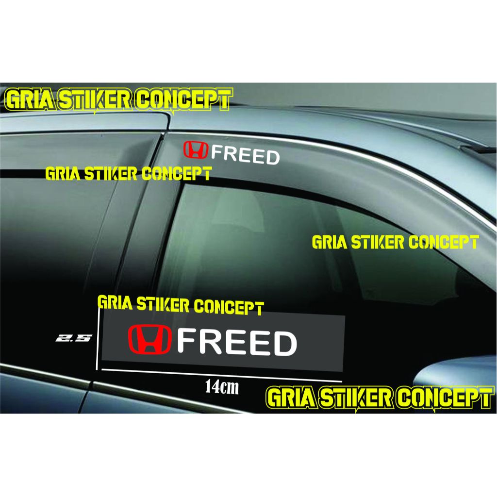 Jual Stiker Talang Air freed sticker cover talang air mobil honda mugen ...