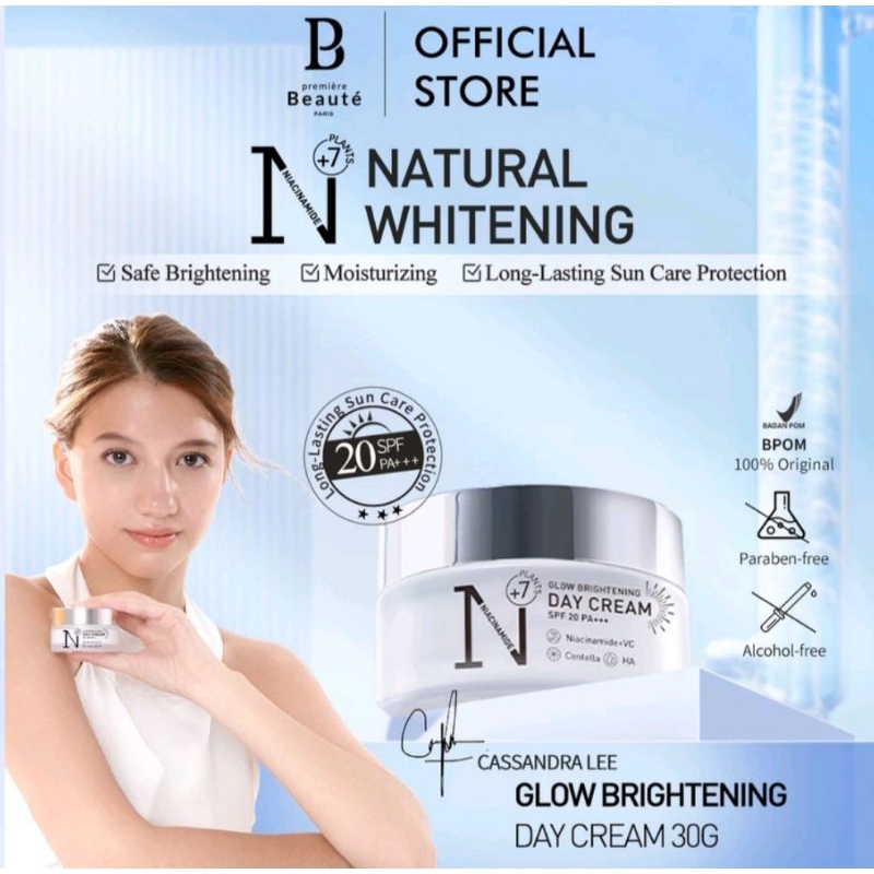 Jual PREMIERE BEAUTE Glow Brightening Day Cream 30g | Shopee Indonesia