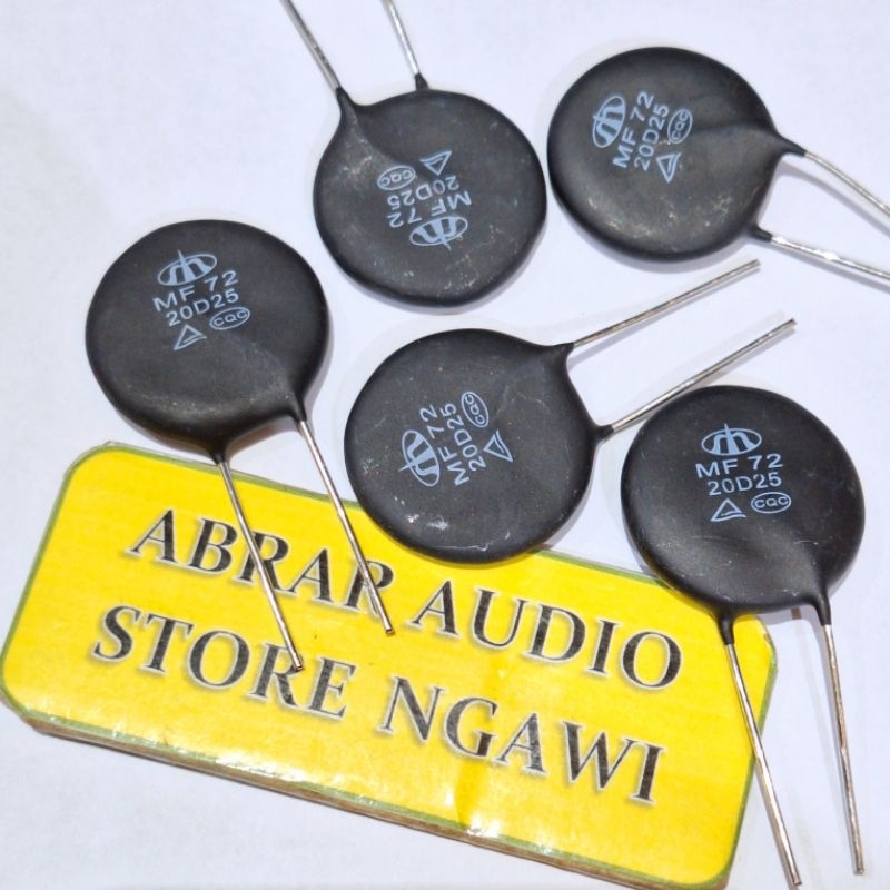 Jual NTC 20D-25 Besar NTC 20 Ohm Thermistor Temperature Sensor 20D 25 ...