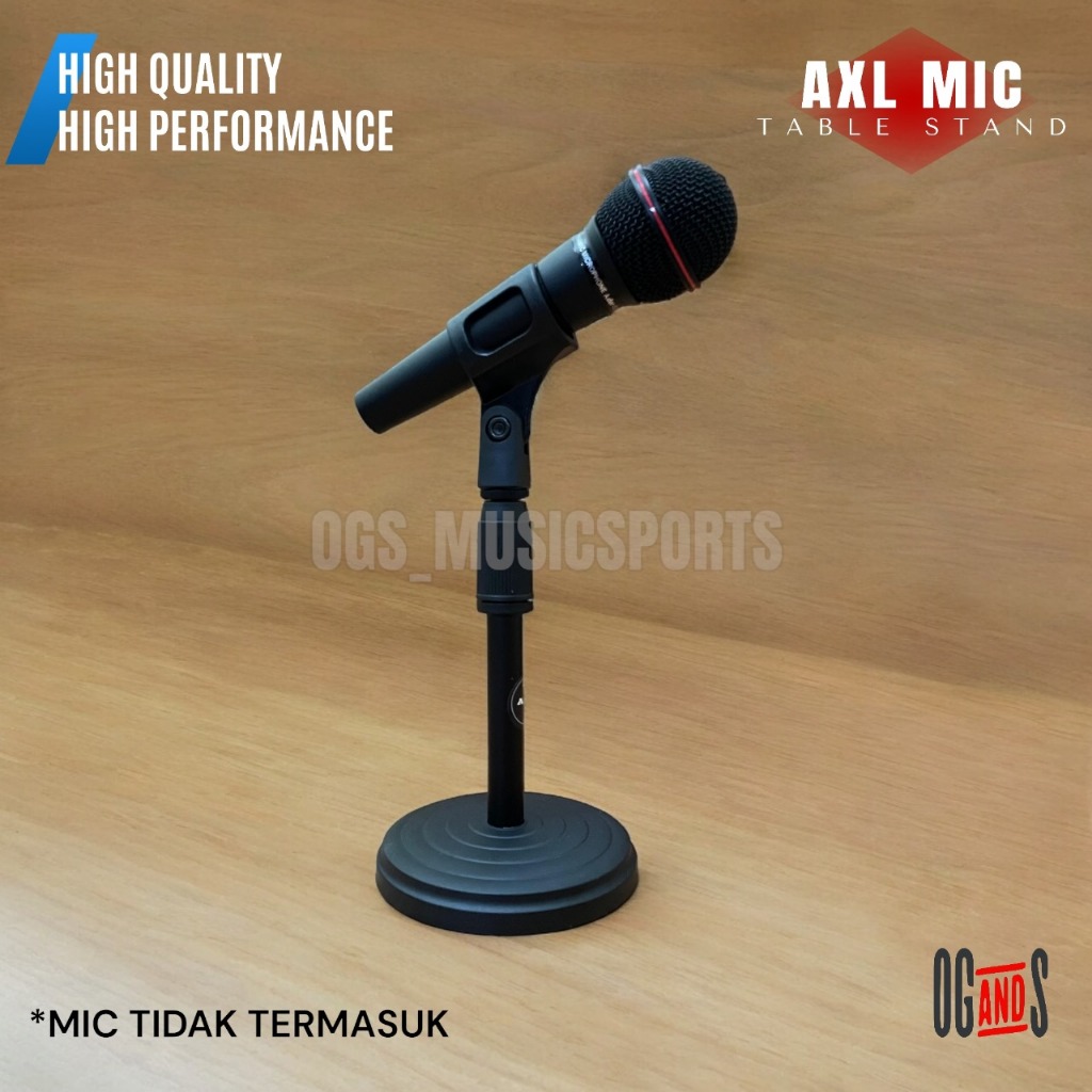 Jual HEAVY DUTY - STAND DUDUKAN MEJA MIKROFON - TABLE STAND MIC ...