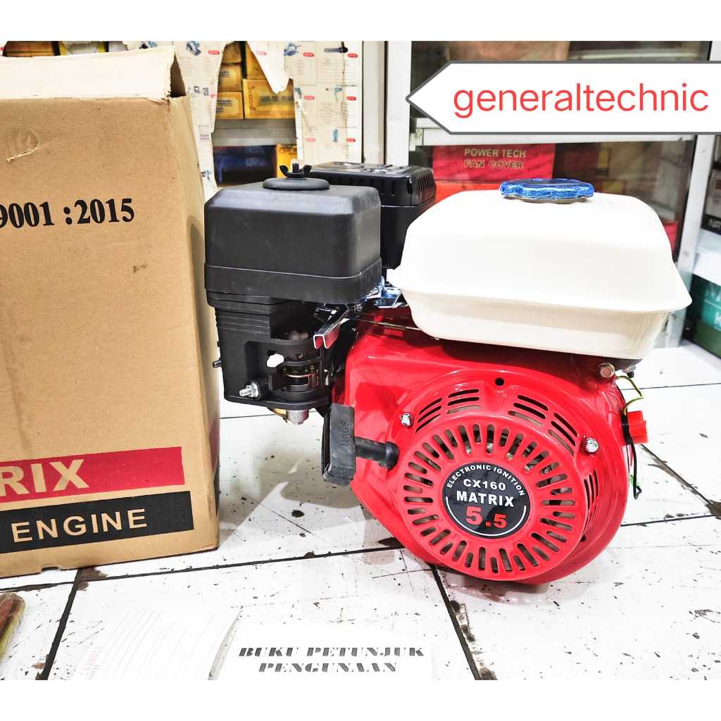 Jual Engine GX160 Matrix 5,5HP Mesin Penggerak GX160 Matrix GX160 ...