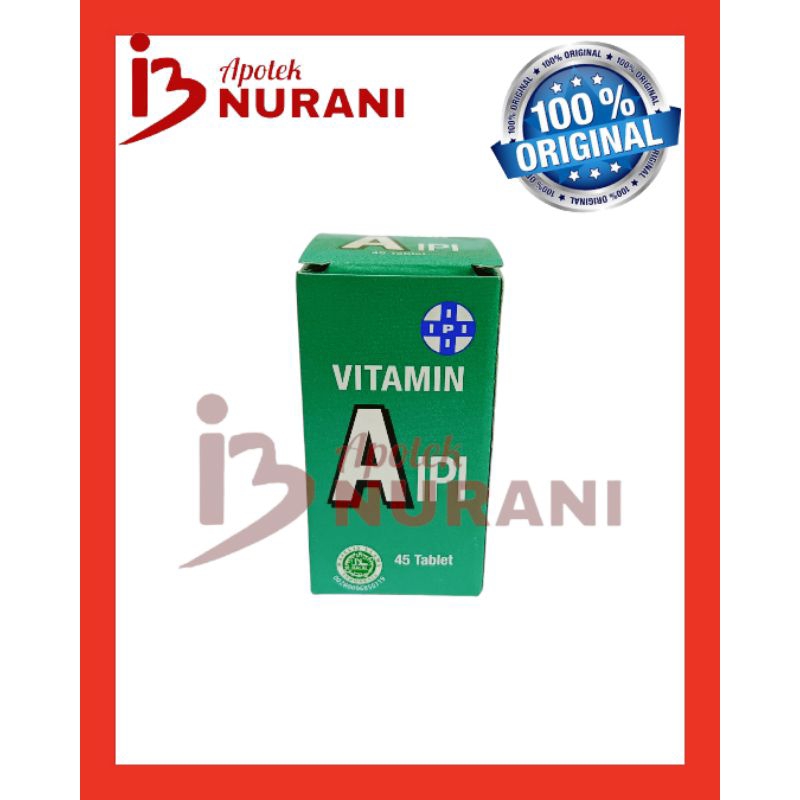 Jual VITAMIN A IPI 45Tab | Shopee Indonesia