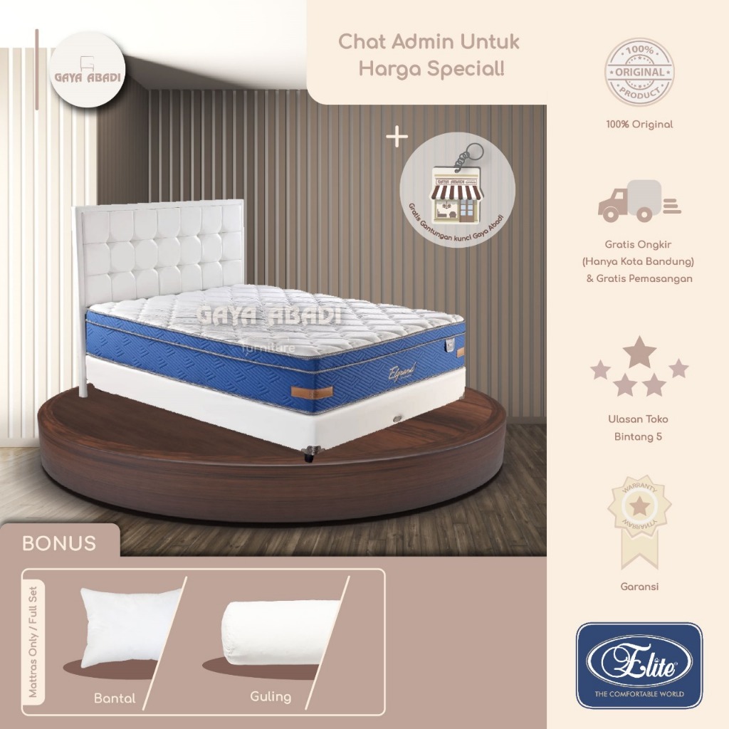 Jual Springbed Elite Elgrand Kasur Elite Elgrand Elite Springbed