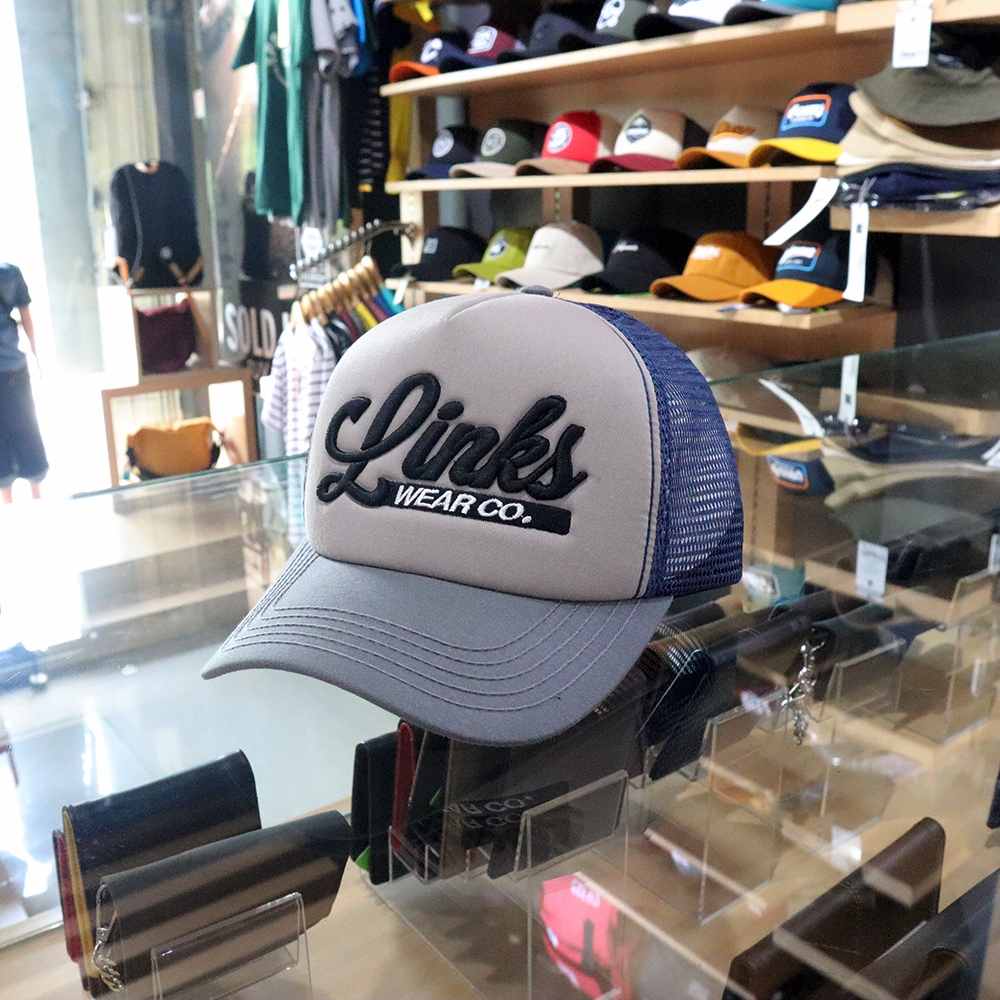 Jual DRIP'ON TOPI TRUCKER HAT CAPS TRIANGLE TOPI PRIA JARING GREY ...
