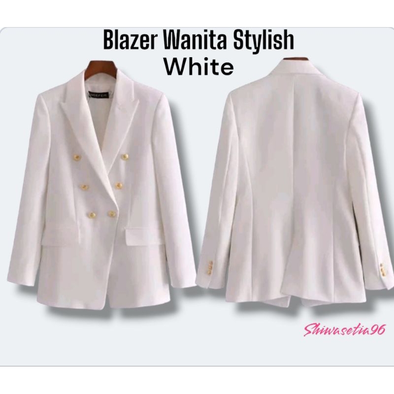 Jual Jas blazer wanita Stylish | Atasan baju perempuan kerja terbaru | Jas Formal wanita | Jas ...