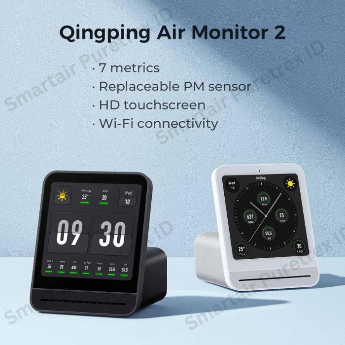 Jual QingPing Air Quality Monitor Gen 2 Smart Detector Sensor PM2.5 ...