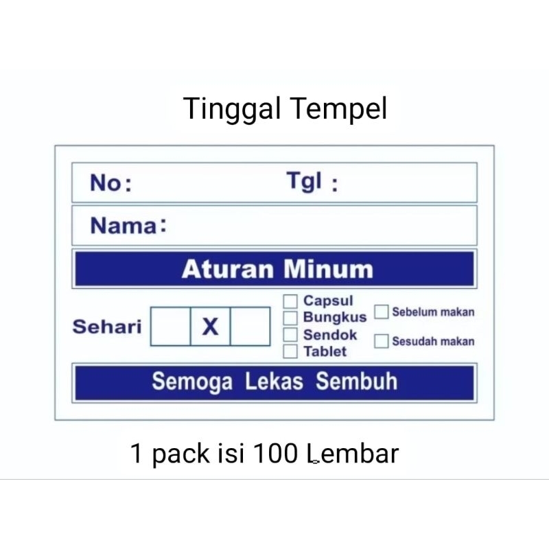 Jual etiket obat,etiket sirup,stiker obat,stiker obat,label sirup,label sirup isi 100 lembar ...