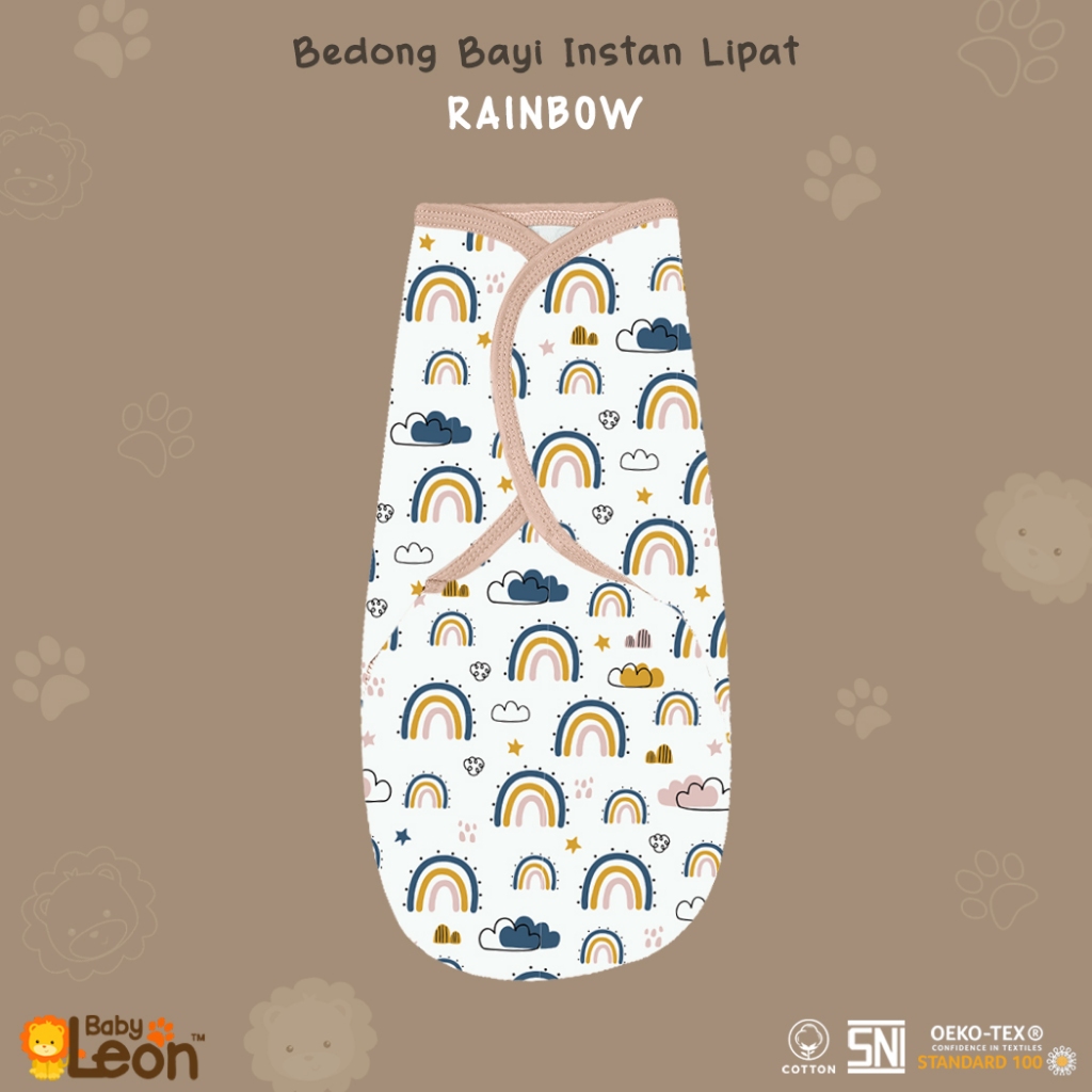 Jual BABYLEON Bedong Bayi 0-3 Bulan Bedong Instan Bayi Bedong Lipat ...
