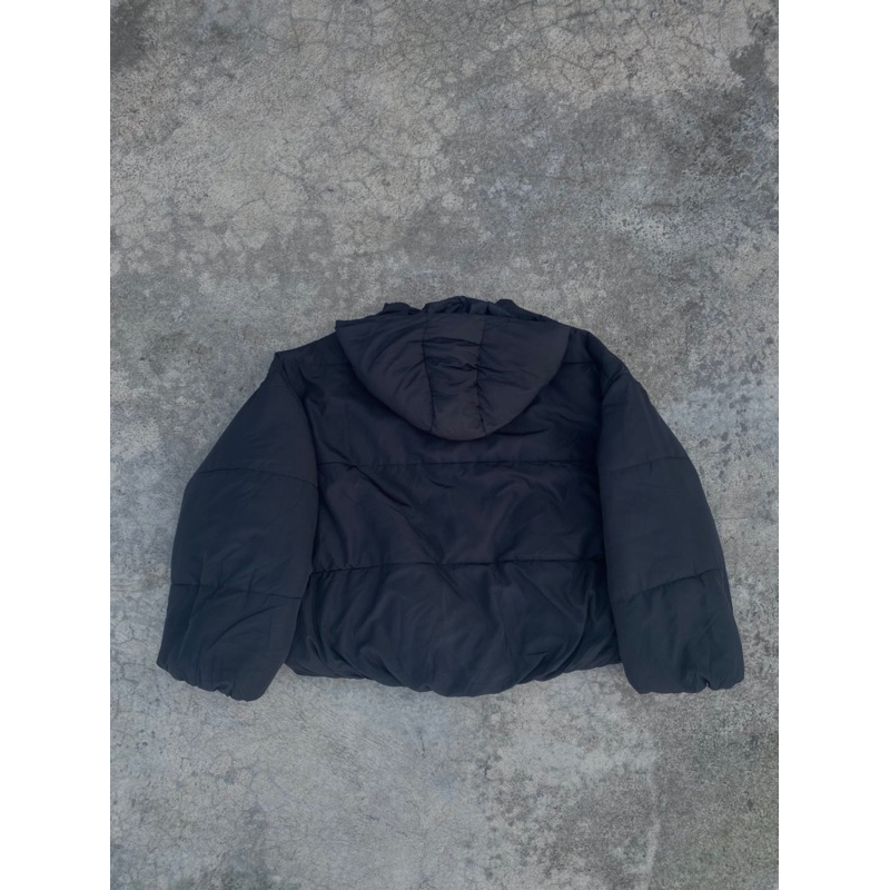 Jual puffer jaket boxy crop | Shopee Indonesia