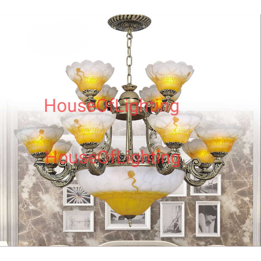 Jual SL188-8+4+3 LAMPU GANTUNG HIAS MINIMALIS KLASIK ANTIK VOID RUANG ...