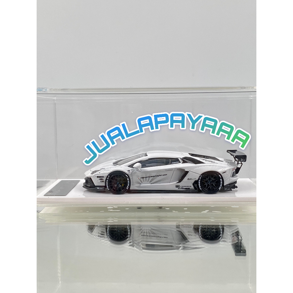 Jual LB PERFORMANCE LBWK LAMBO AVENTADOR WHITE LAMBORGHINI AVENTADOR ...