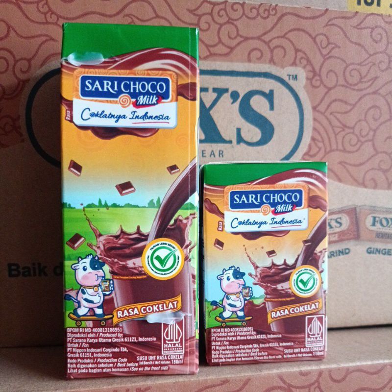 Jual sari choco milk rasa coklat 110ml | Shopee Indonesia