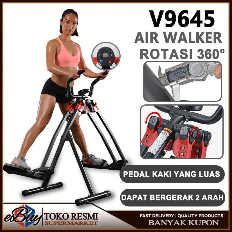 Jual Air Walker Climber Elliptical Trainer Freestyle Glider Alat ...