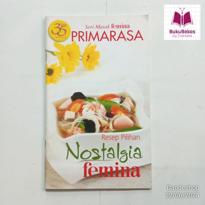 Jual Resep Pilihan Nostalgia Femina - Buku seri masak Femina Primarasa ...