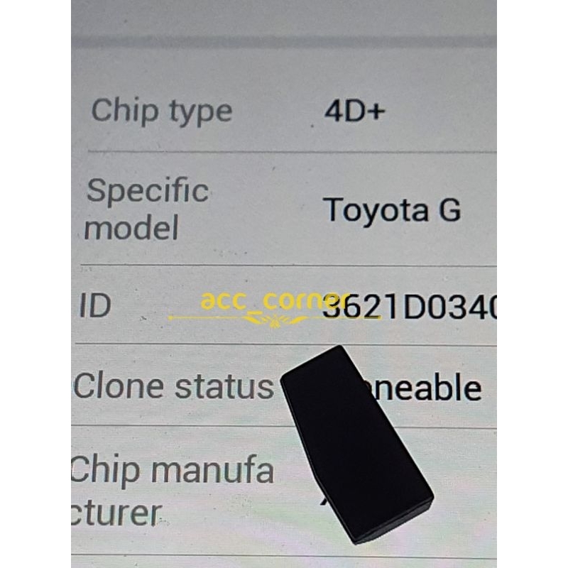 Jual chip G toyota chip transponder chip immobilizer | Shopee Indonesia