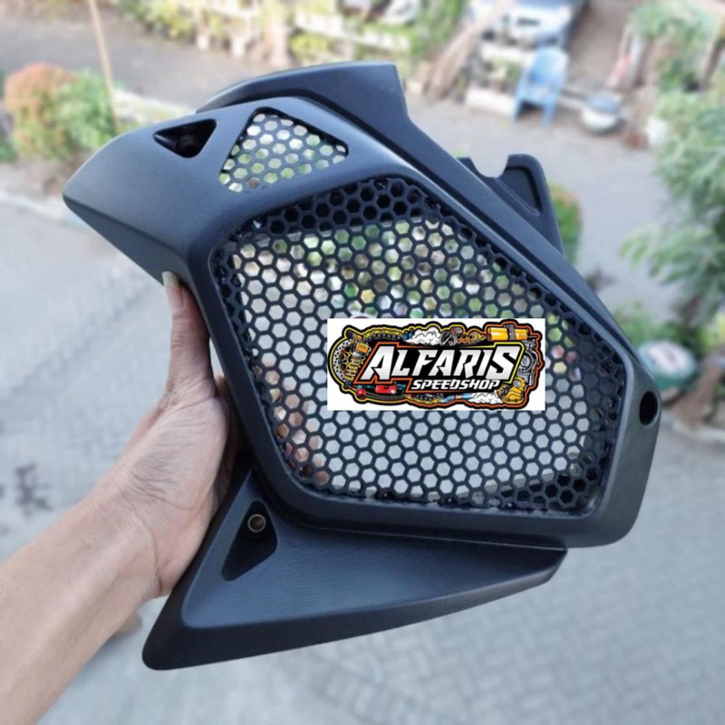 Jual Tutup cover radiator motif jaring hexagonal yamaha nmax old nmax ...