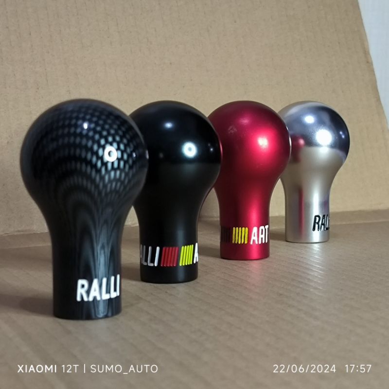 Jual shift knop gear knob MT manual RALLI ART UNIVERSAL HONDA TOYOTA ...