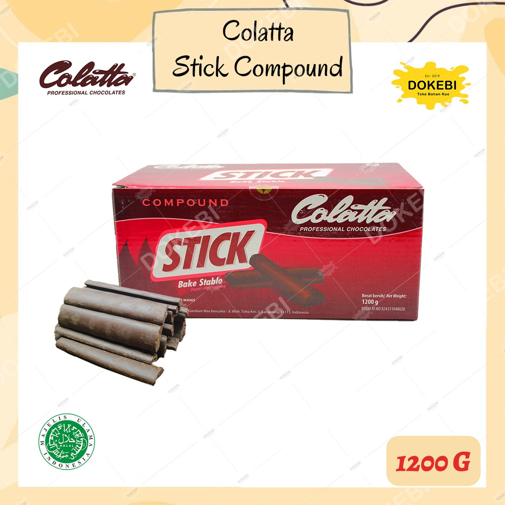 Jual COLATTA STICK COMPOUND 1,2 kg ( Bake Stable) | Shopee Indonesia
