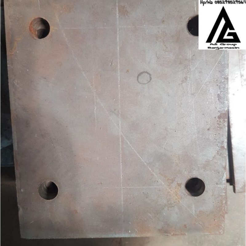 Jual Base Plate 10mm 30x30cm + Lubang | Shopee Indonesia