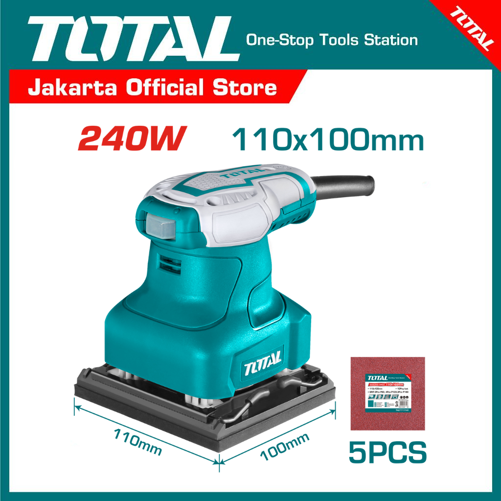 Jual TOTAL Palm sander TF2231106 - Mesin amplas kotak 240W | Shopee ...