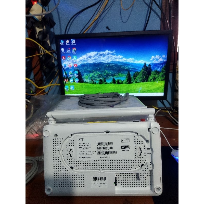 Jual ZTE F670L port hijau | Shopee Indonesia