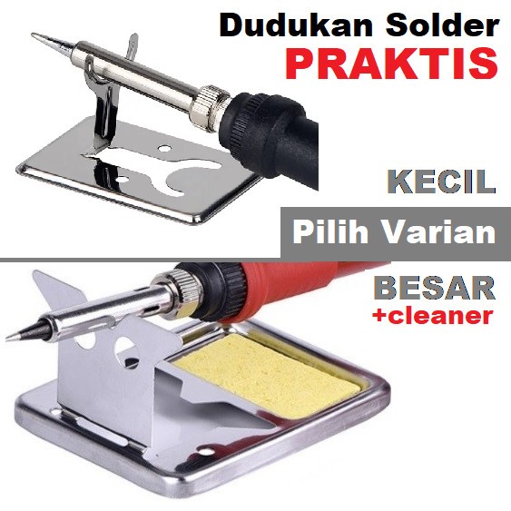 Jual Dudukan Solder dan Pembersih Tip Soldering Stand Holder with ...