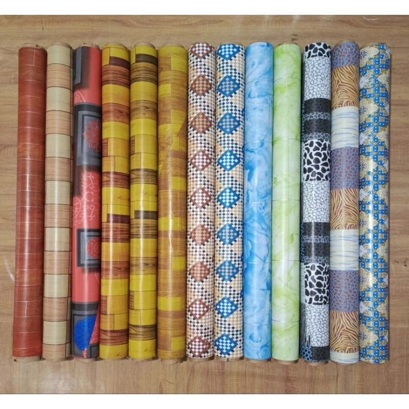 Jual Karpet Lantai Tikar Lantai Taplak Meja Motif Vinyl Lebar 120cm ...