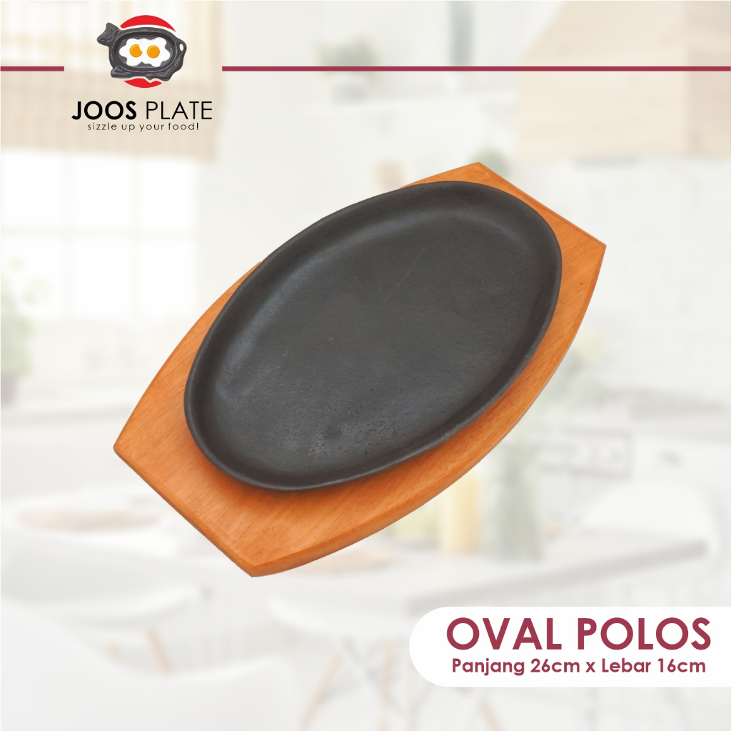 Jual Hot Plate oval polos besar atau hotplate oval besar | Shopee Indonesia