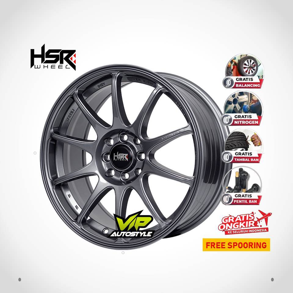Jual Velg mobil R17 HSR INDY Racing Avanza Xenia Mobilio Swift Yaris Fiesta Avega livina dll ...