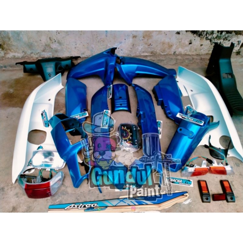 Jual Paket body Grand Bulus full set cover body astrea honda grand ...
