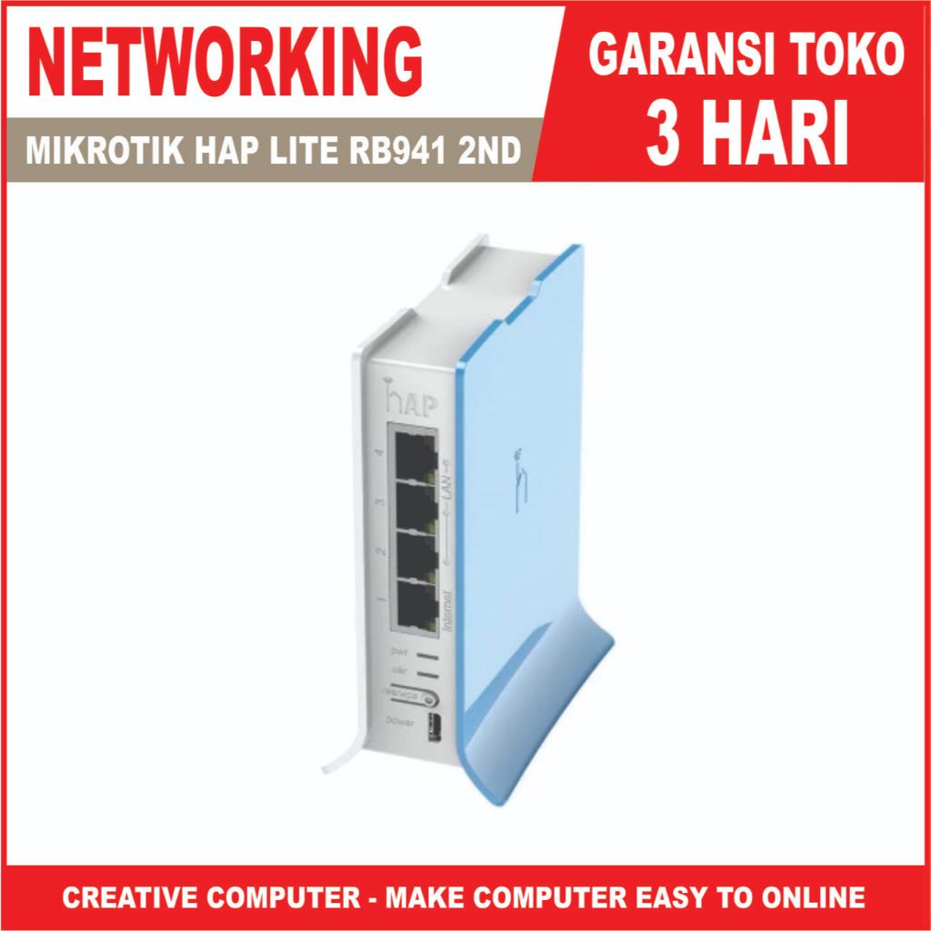 Jual MIKROTIK HAP LITE RB941 2ND | Shopee Indonesia