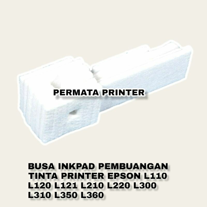 Jual Busa Inkpad Ink Pad Pembungan Tinta Printer Epson L110 L120 L121 ...