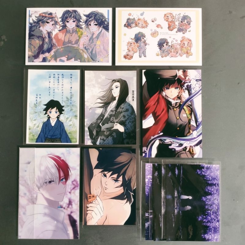 Jual MIN ORDER 2 PCS Demon Slayer Kimetsu no Yaiba postcard neppuri ...