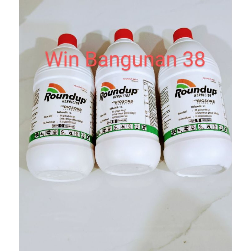 Jual Roundup 1 Ltr Herbisida/Obat Pembasmi Gulma/Herbisida Pembasmi ...