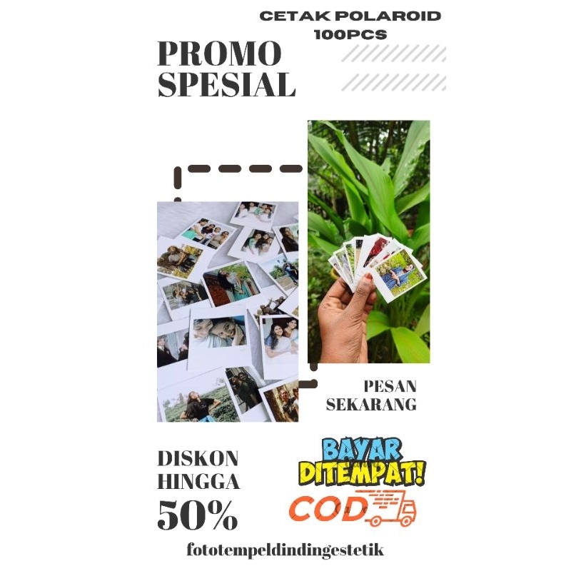 Jual CETAK FOTO MURAH 50 FOTO (BISA COD) | Shopee Indonesia