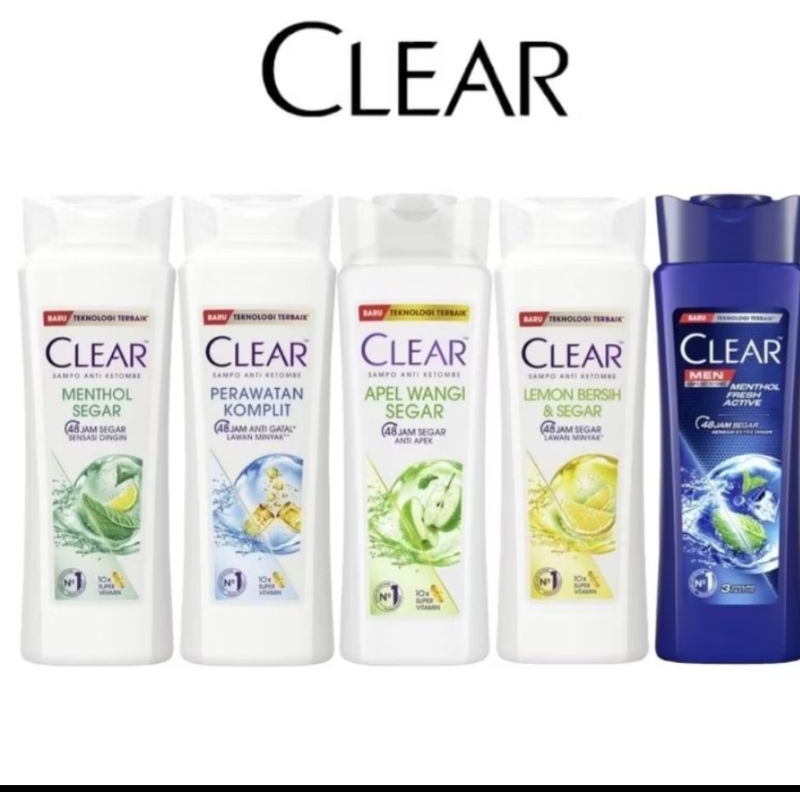 Jual Clear Shampoo 160ml All var | Shopee Indonesia