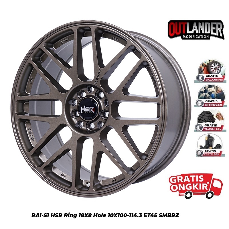 Jual Velg Racing New Veloz Ring 18 Untuk Altis Wish New Veloz Vw Polo ...