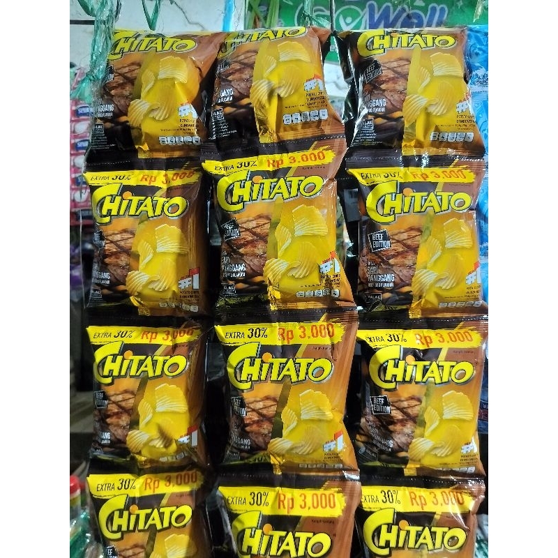 Jual Chitato Rasa Sapi Panggang (1 Renceng isi 10 Pcs) | Shopee Indonesia