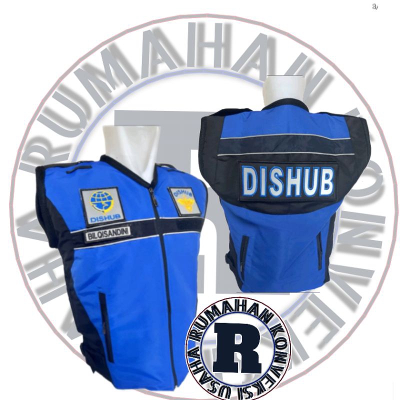 Jual rompi dishub / rompi lapangan dishub / rompi kerja dishub / rompi ...