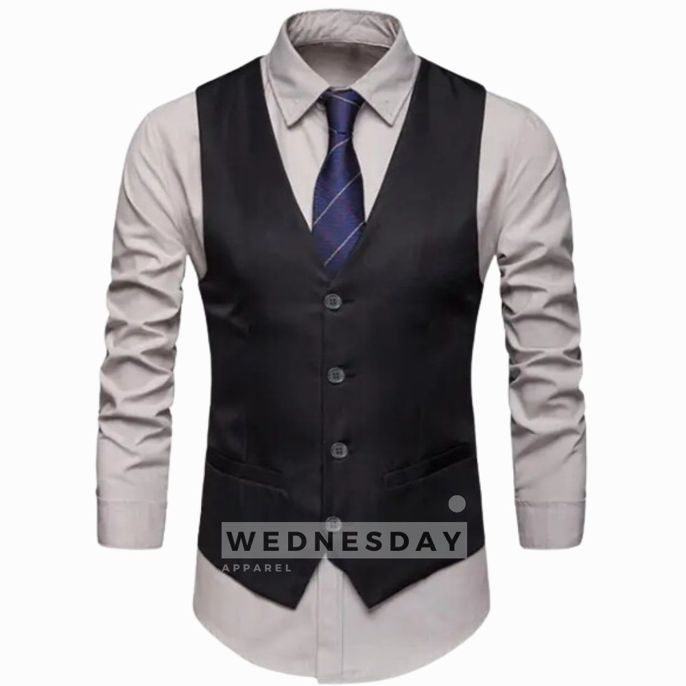 Jual Rompi Vest Pria Formal Dalaman Jas Slimfit | Rompi Blazer Jas ...